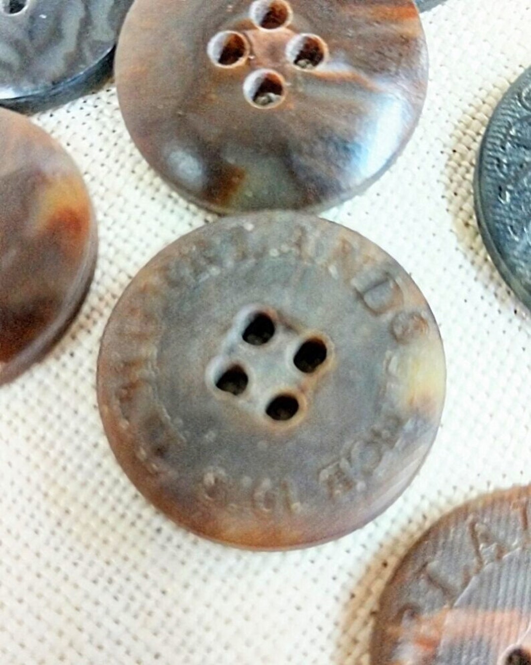 Timberland Brand Buttons: Mixed Size & Color Lot, Clothing Restoration ...