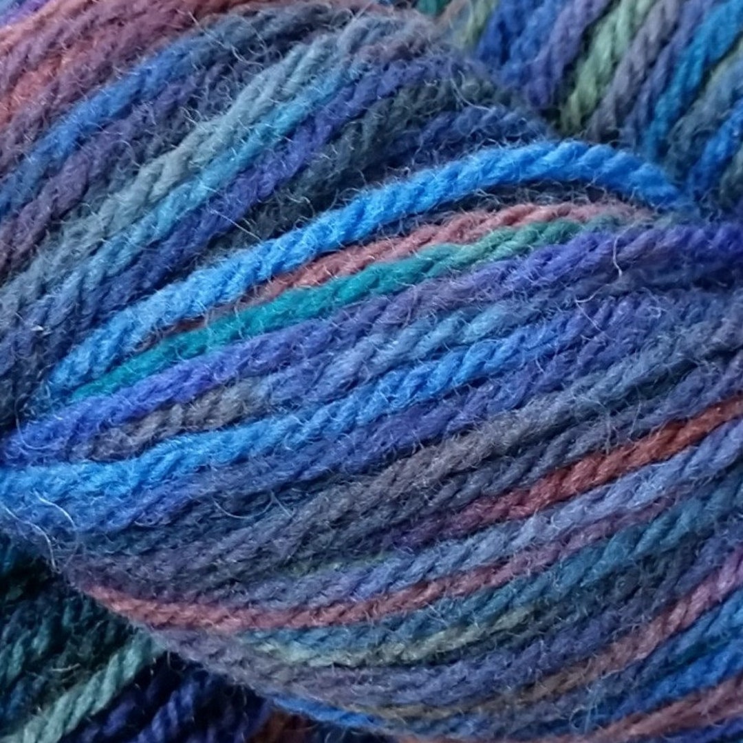 Mountain Colors Larkspur Hand Dyed Wool Yarn 100 Grams by the Skein - Etsy