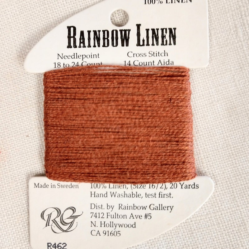 Linen Floss - Etsy