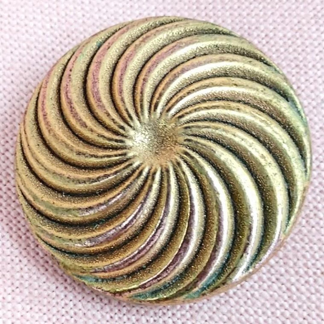 Colt #9 Metallized Plastic Self-shank Button 18mm 3/4" Sewing Supply - Etsy