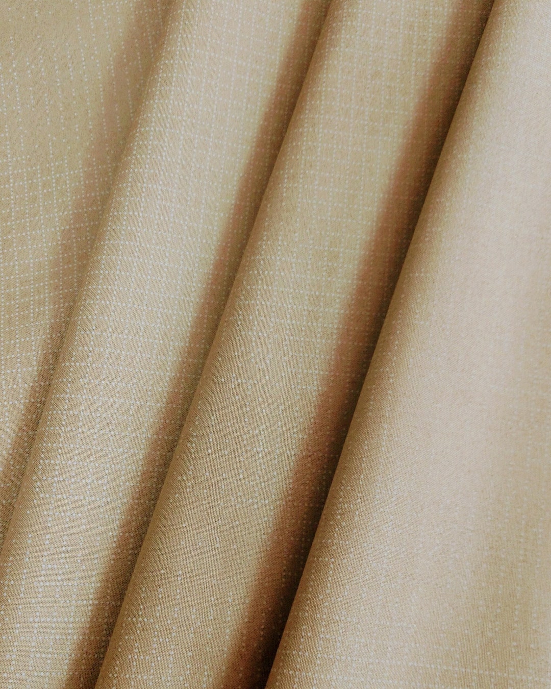 Tan Grid Check Moda Quilt Fabric by Basic Grey 100% Cotton by the Yard ...