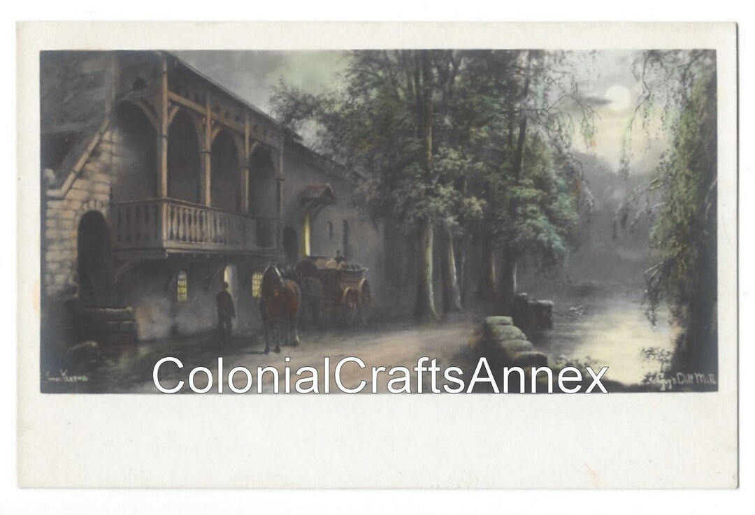Vintage Postcard - Guys Cliff Mill - "chic" Series - Charles Worcester ...