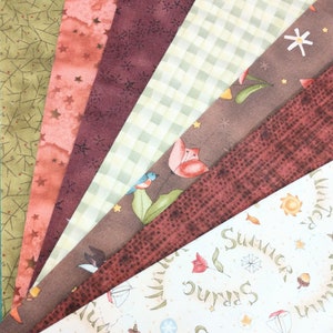 Red Rooster Quilt Fabric 100% Cotton Designer Jacqueline Paton Seven ...