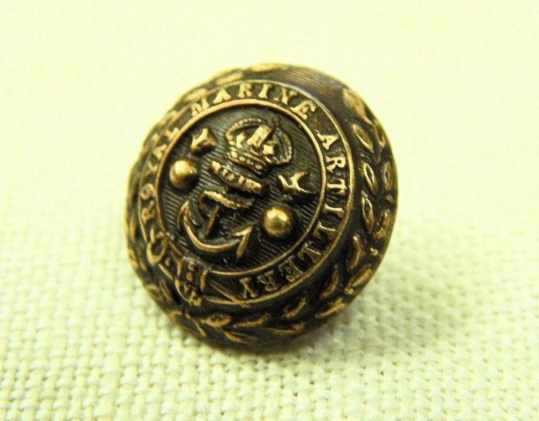 Firmin Sons London Royal Marine Artillery Button 15mm - Etsy