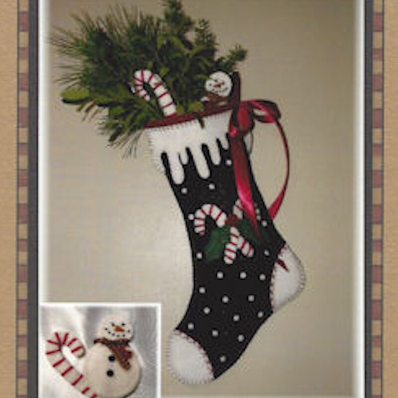 Felted Wool Stocking - Etsy