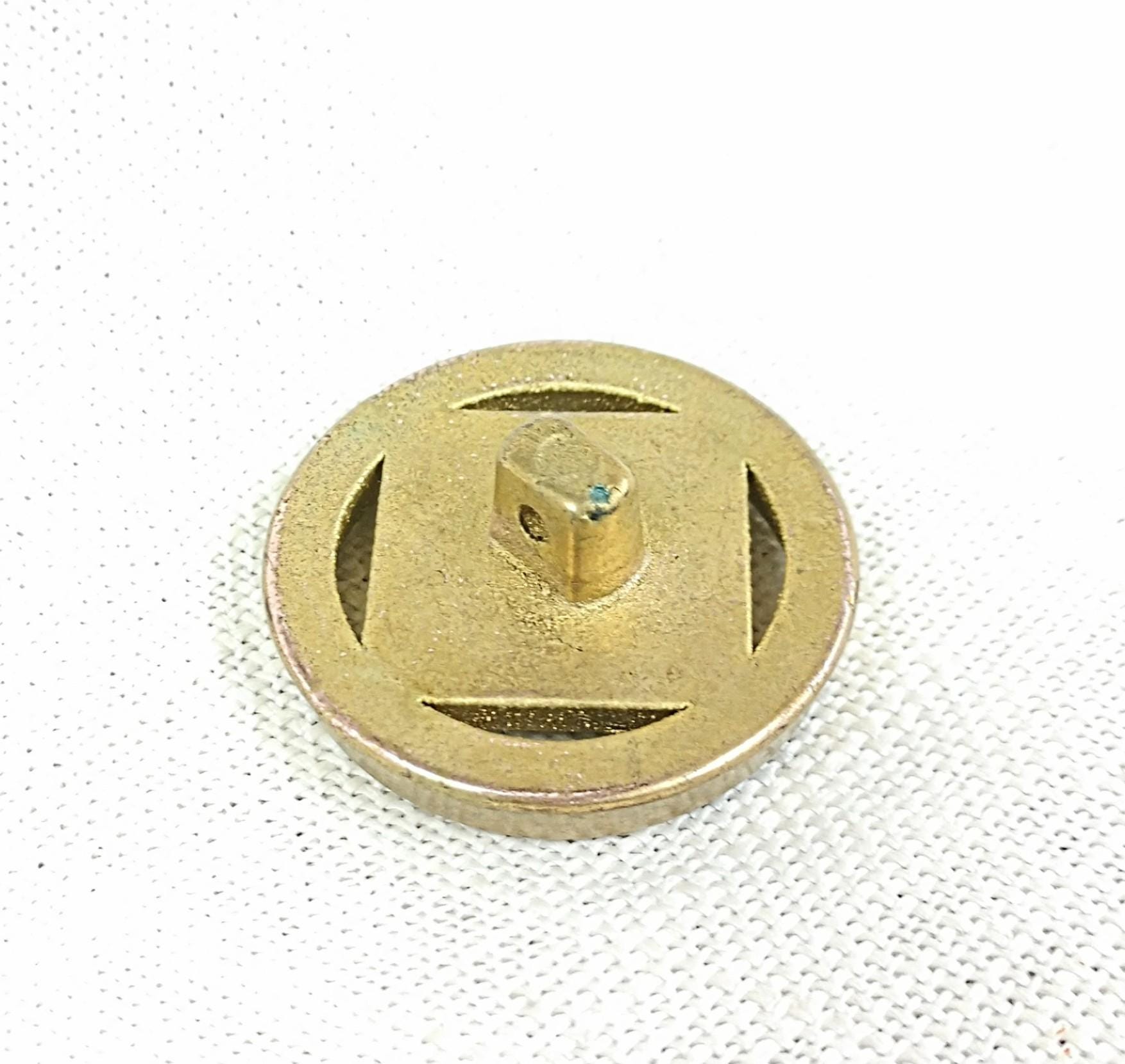 Brass Rebus Button 27mm 1-1/4" Sewing Supply Collector Button - Etsy