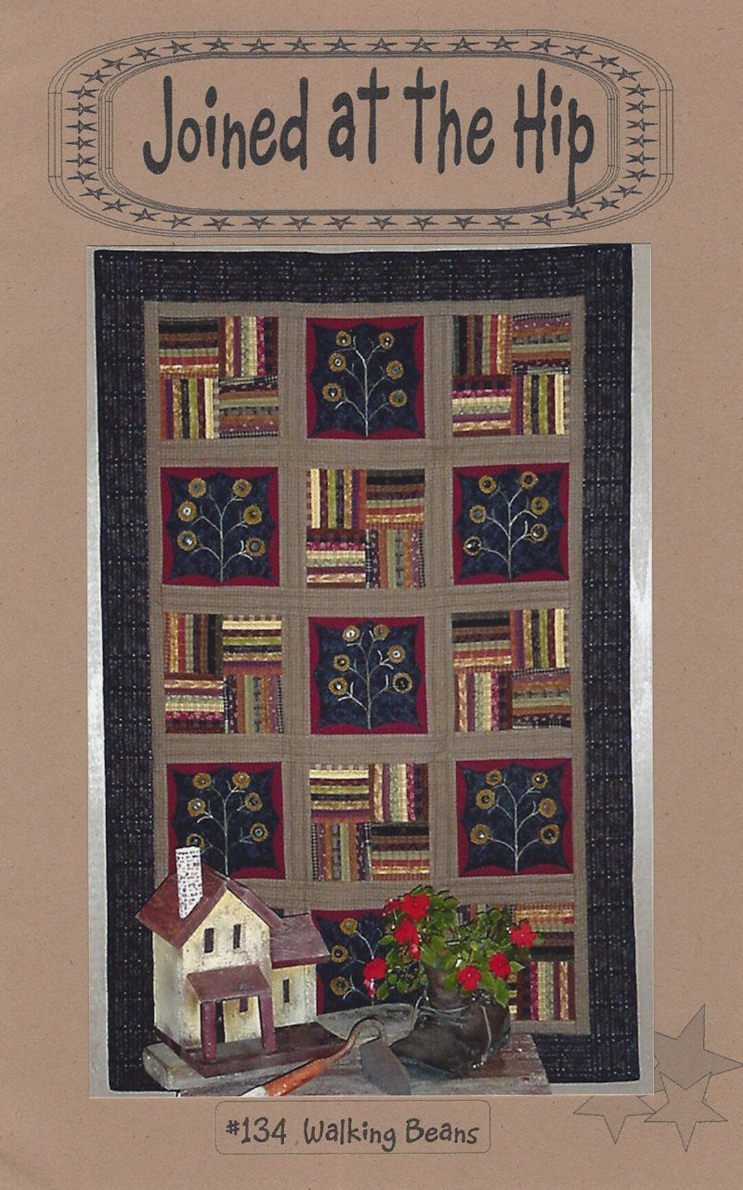 Walking Beans Quilt Pattern by Joined at the Hip - Etsy