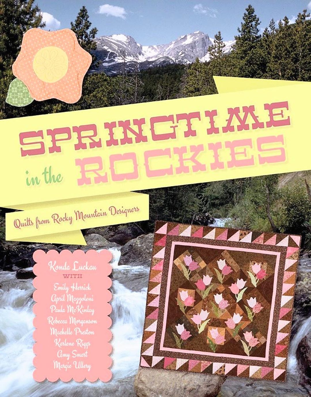 Springtime in the Rockies Quilt Pattern Book: Pickle Dish Design - Etsy