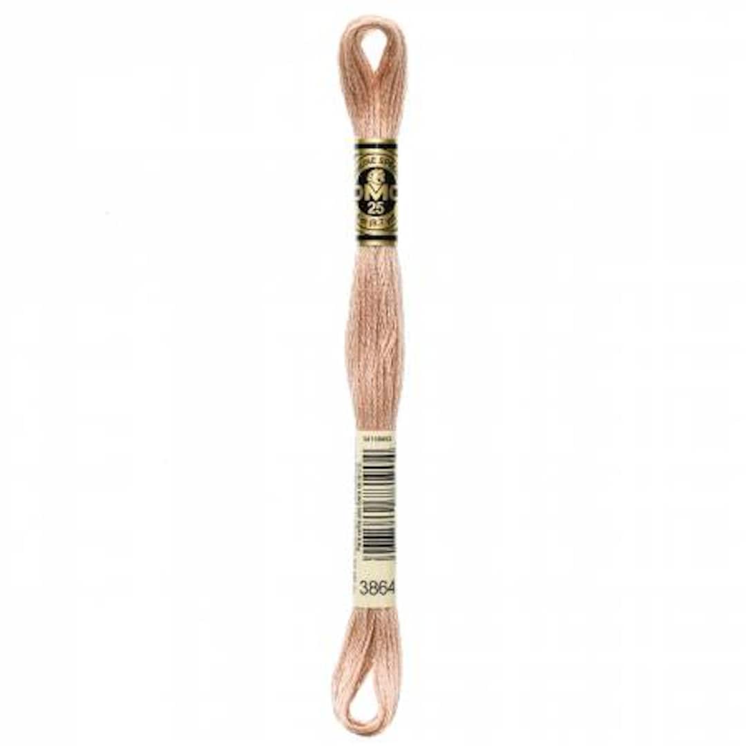 DMC 3864 Light Mocha Beige Six Strand Embroidery Floss 117 100% Cotton ...