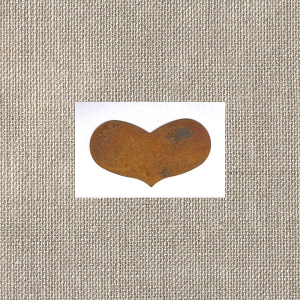 Rusty Hearts - Etsy