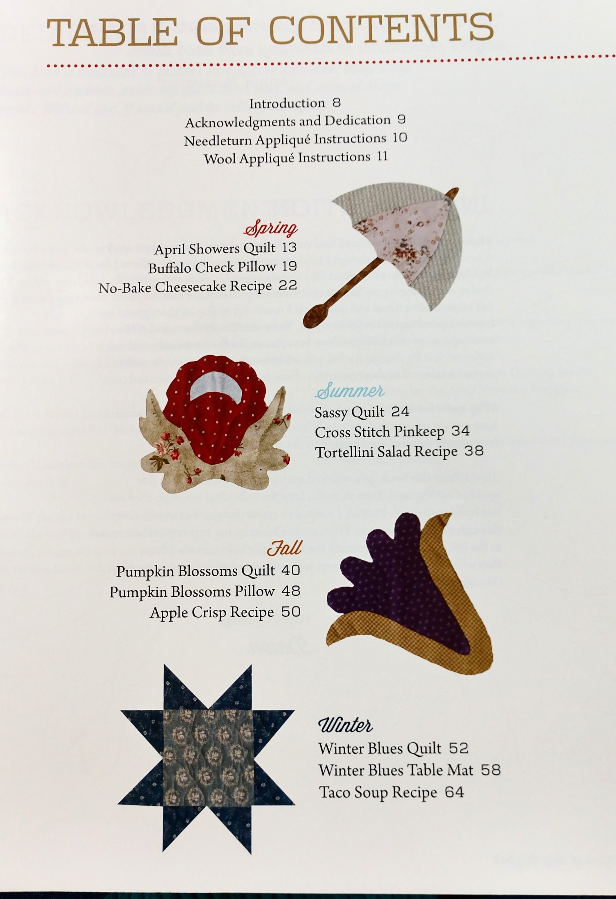A Year of Cozy Comforts Pickledish Quilt Book by Dawn Heese - Etsy