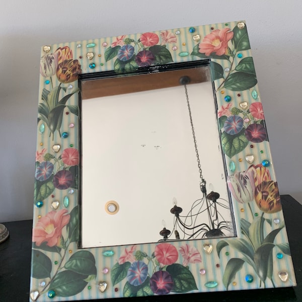 Decoupage Mirror - Etsy