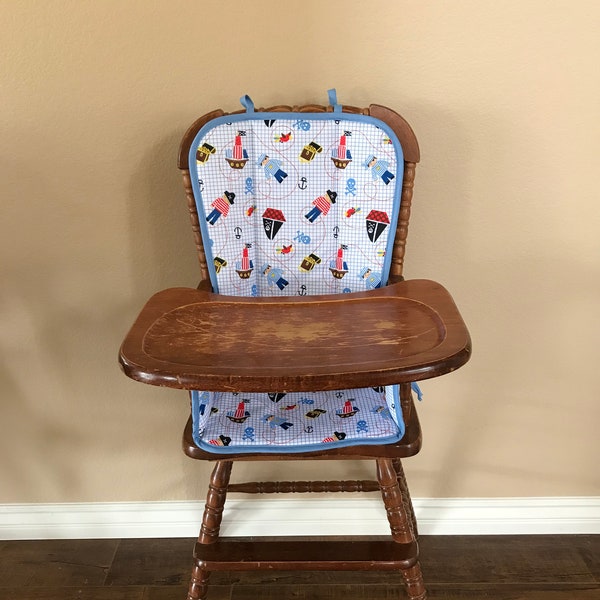 Wood High Chair - Etsy
