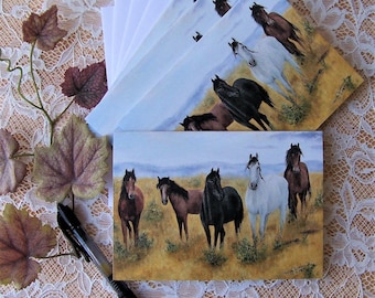 Saddle Note Cards Set of 10 With Matching Envelopes - Etsy