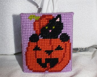 Pumpkin Tissue Box - Etsy