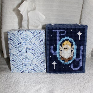 Holiday Joy Tissue Box Cover - Etsy