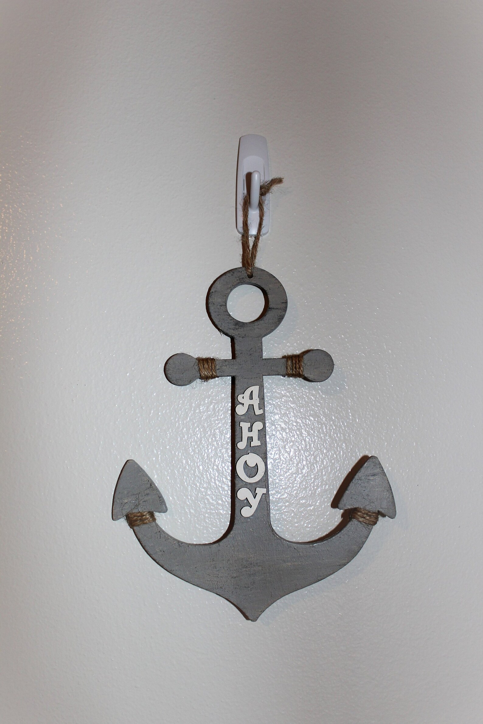 Nautical Anchor Decorative Sign, Anchor Decorations, Small Nautical ...