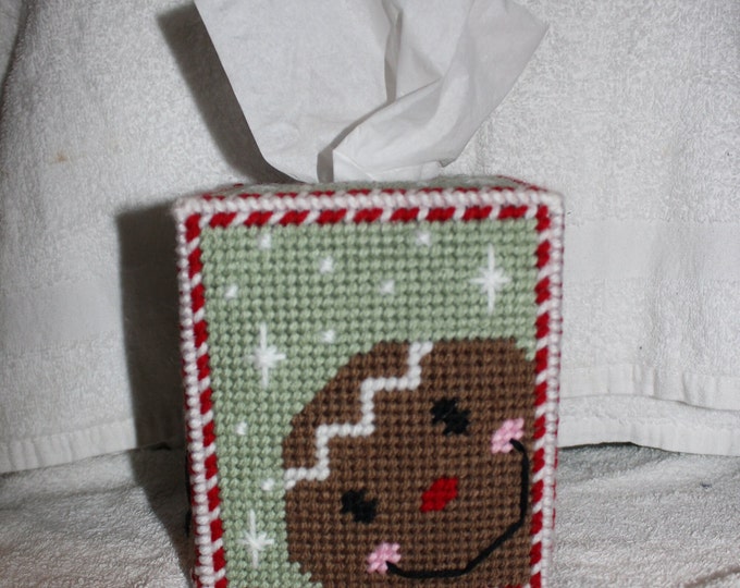 Peeking Gingerbread Man Tissue Box Cover - Etsy