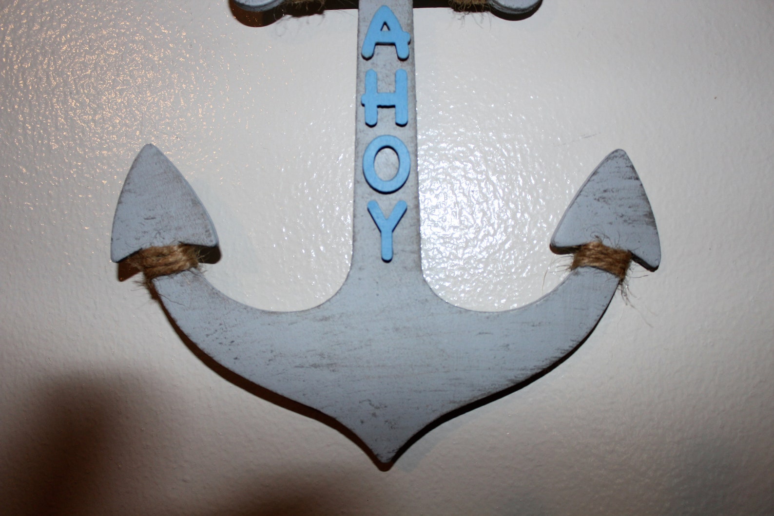 Nautical Anchor Decorative Sign Anchor Decorations Small | Etsy