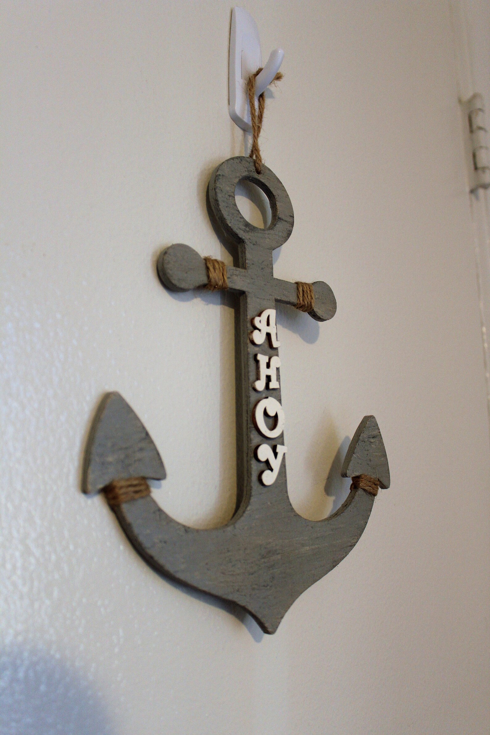 Nautical Anchor Decorative Sign Anchor Decorations Small | Etsy