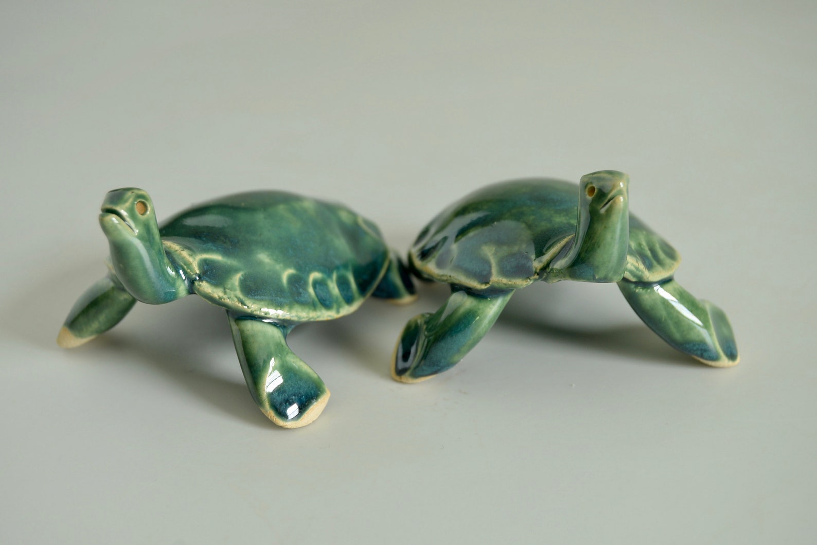 Assorted Baby Sea Turtleceramic in Shades of Blue and Green | Etsy