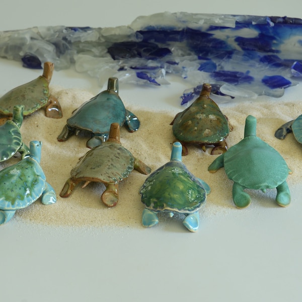 Ceramic Sea Turtle - Etsy