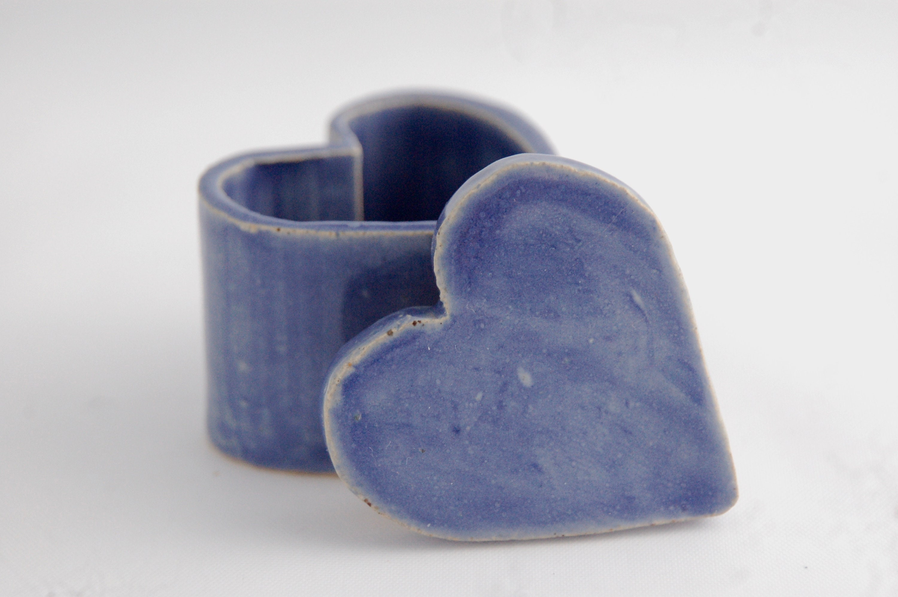 Heart Boxes, Small Ceramic Jewelry Box ,ring Holder Assorted Colors - Etsy