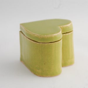 Heart Boxes, Small Ceramic Jewelry Box ,ring Holder Assorted Colors - Etsy