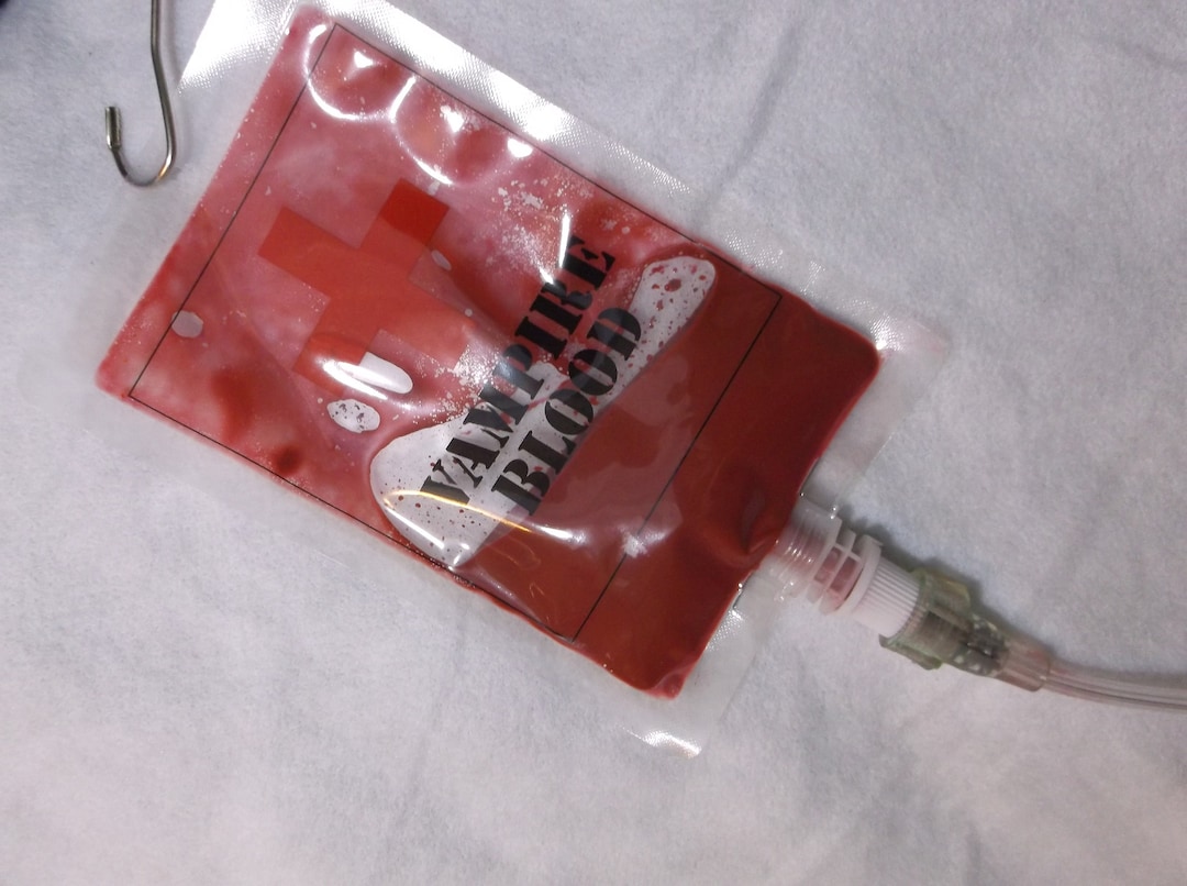 Vampire Blood IV Set for Horror Dolls - Etsy