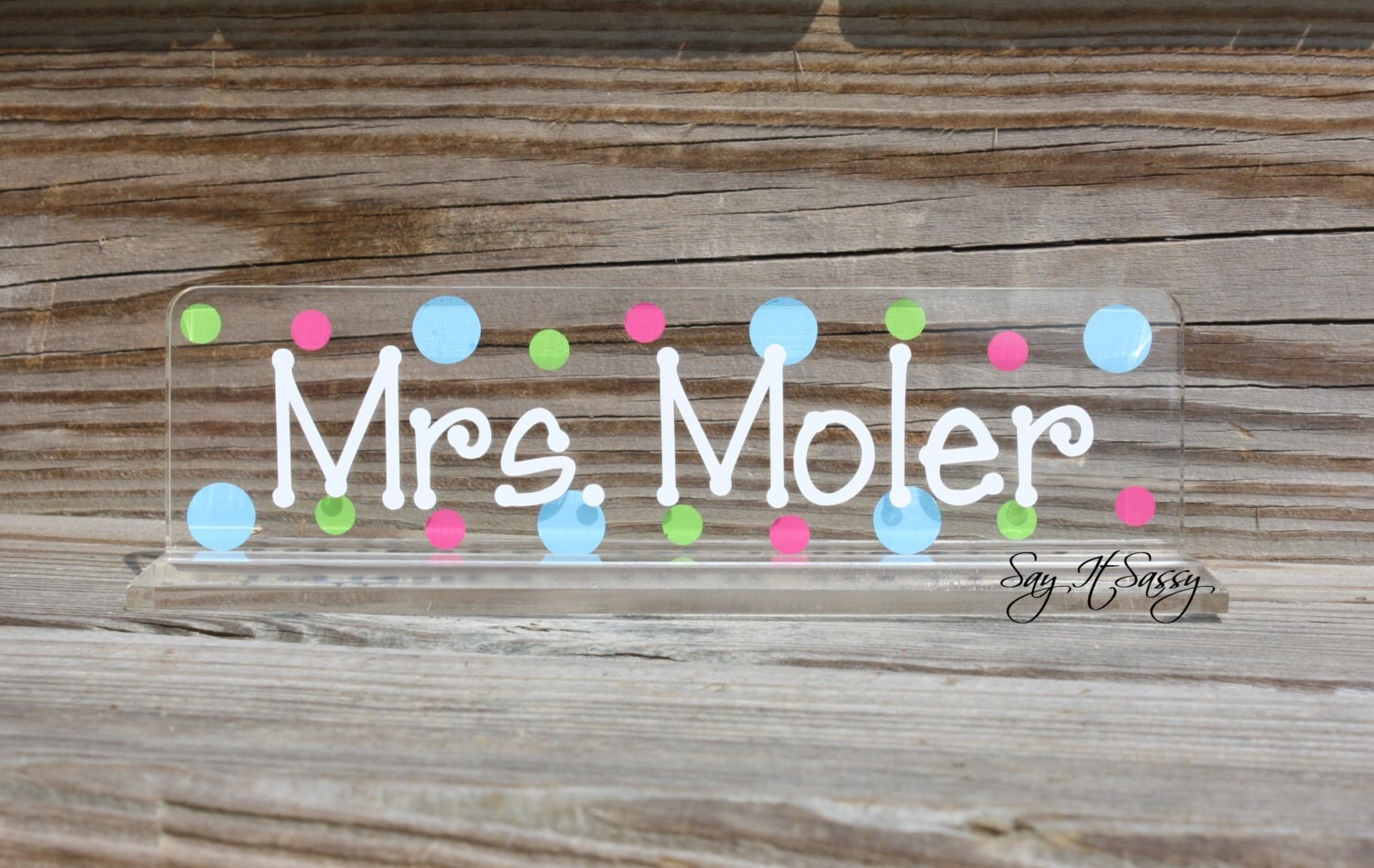 Personalized Teacher Nameplate Teacher Gift Desk Name Plate personalized-teacher-nameplate-teacher-gift-desk-name-plate