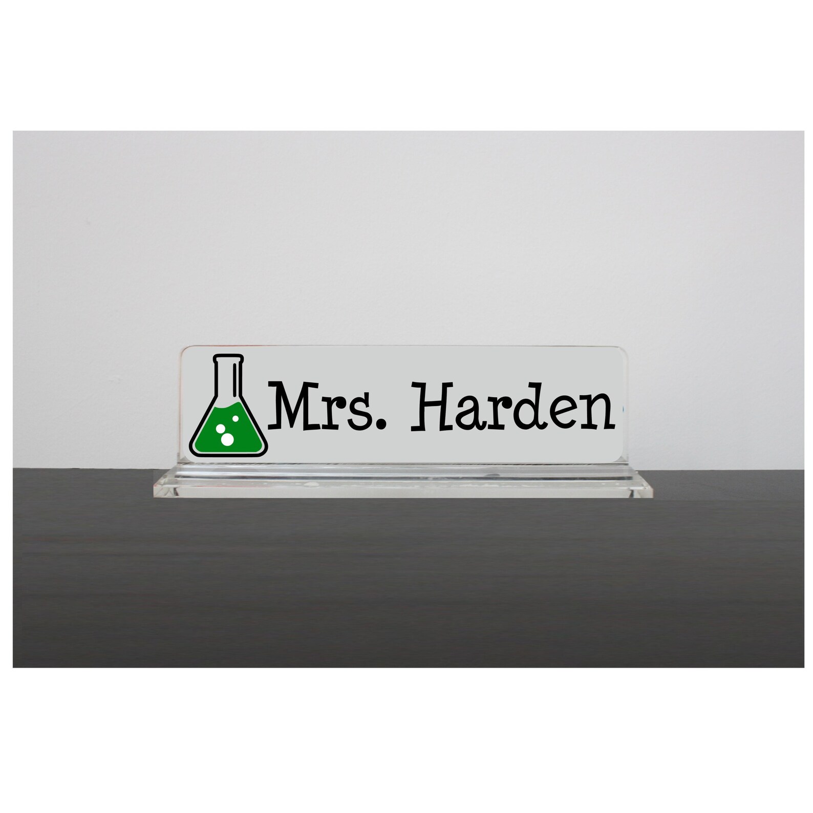 Personalized Desk Name Plate Science Teacher Gift Nameplate - Etsy