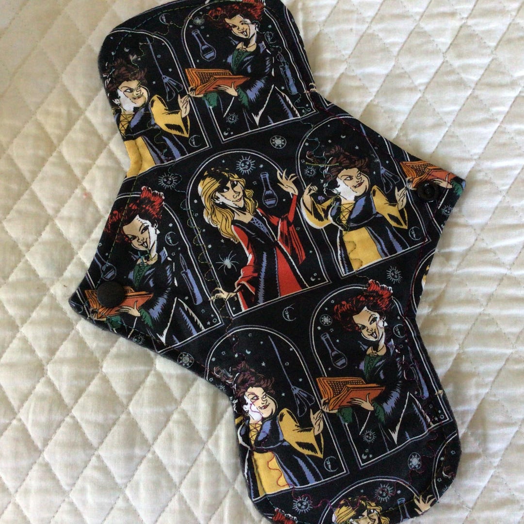 10.25” Hocus Pocus Disney Sanderson Sisters (heavy ) Flow Cotton Top ...