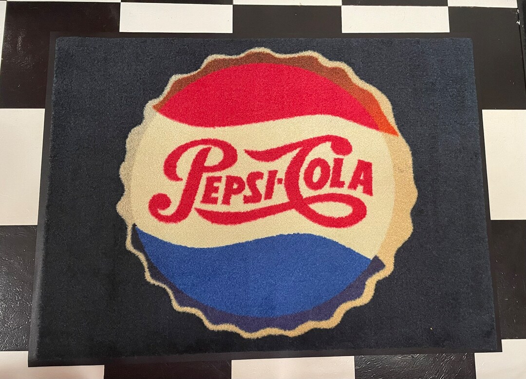 New Pepsi Rug 3x4 Industrial Quality - Etsy