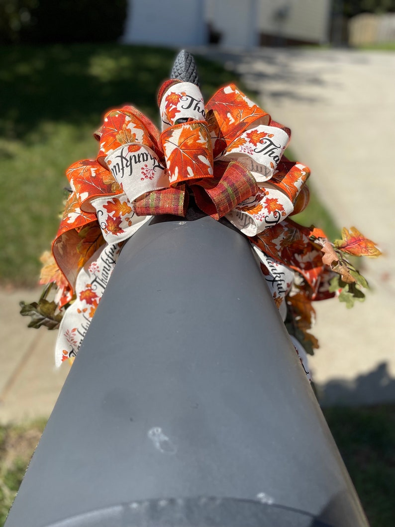 Fall Mailbox Swag Fall Garland Swag for Mailbox Mantel or - Etsy