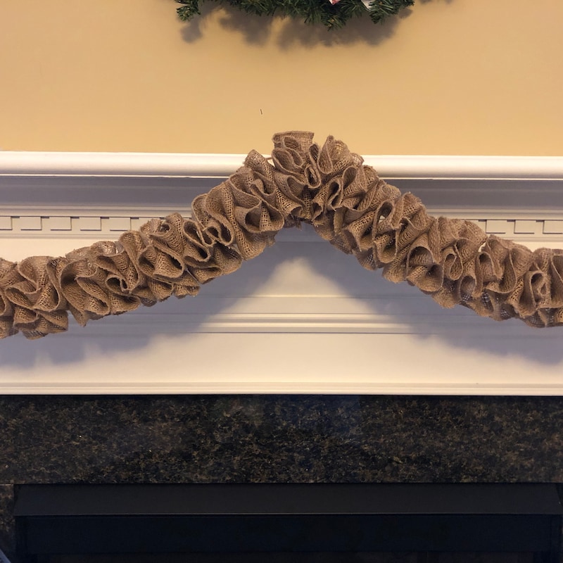 Burlap Garland - Etsy