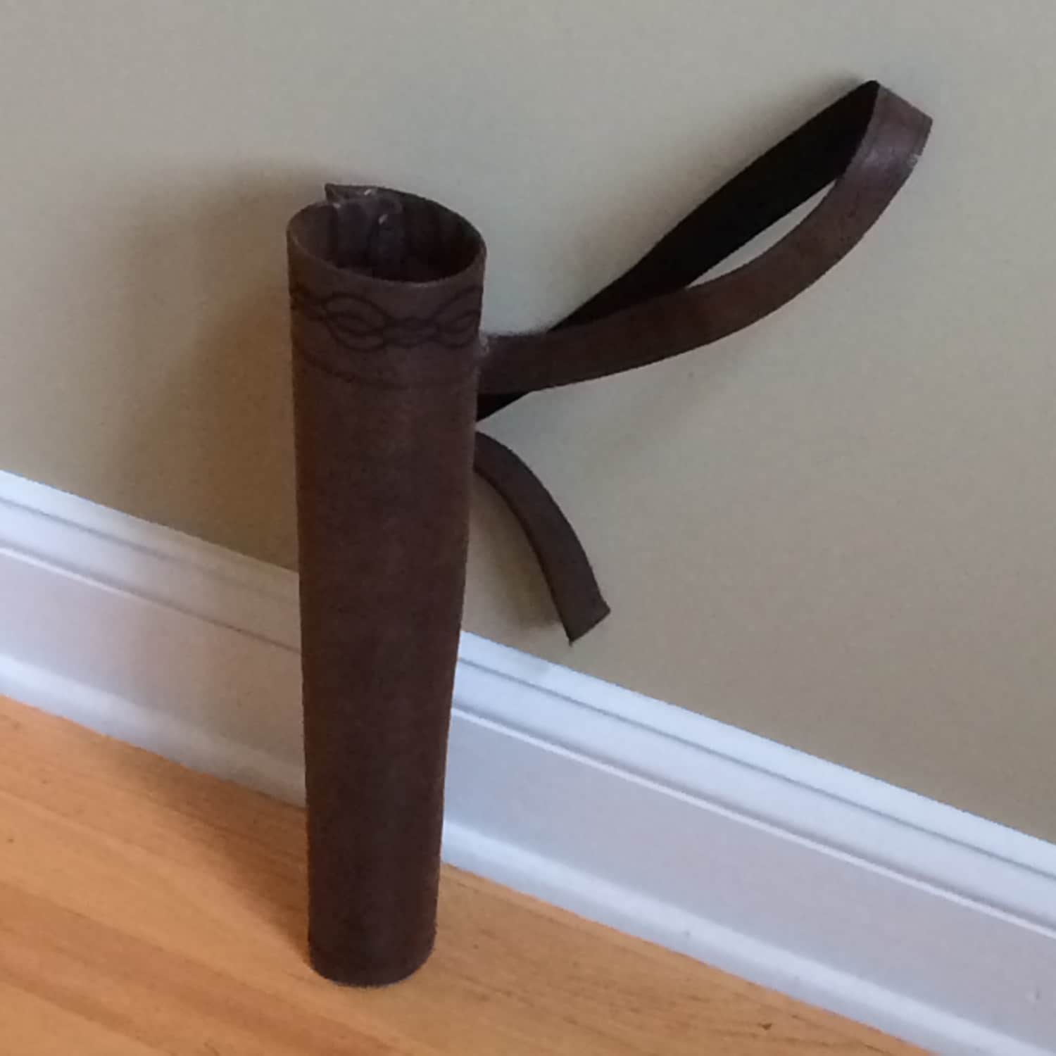 Costume Hip Quiver Brown Faux Leather Quiver W/ Short Prop | Etsy