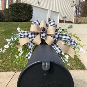 Farmhouse Spring Mailbox Swag Spring Garland Swag for - Etsy