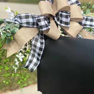 Farmhouse Spring Mailbox Swag Spring Garland Swag for - Etsy