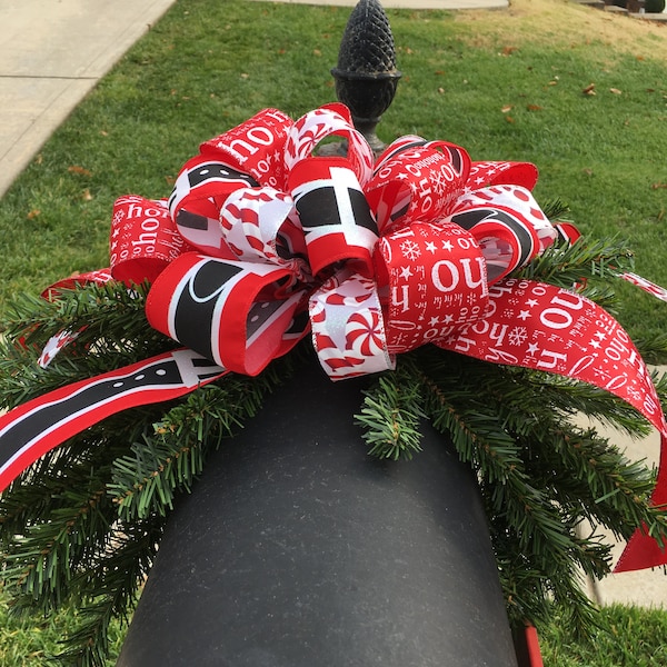 Christmas Garland for Mailbox - Etsy