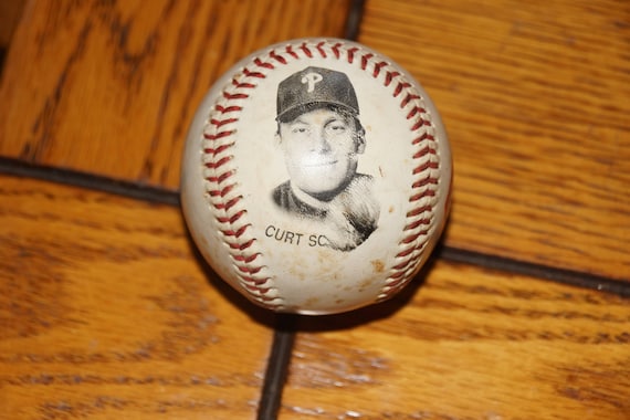 Philadelphia Phillies Souvenir Ball and Helmets - Gem