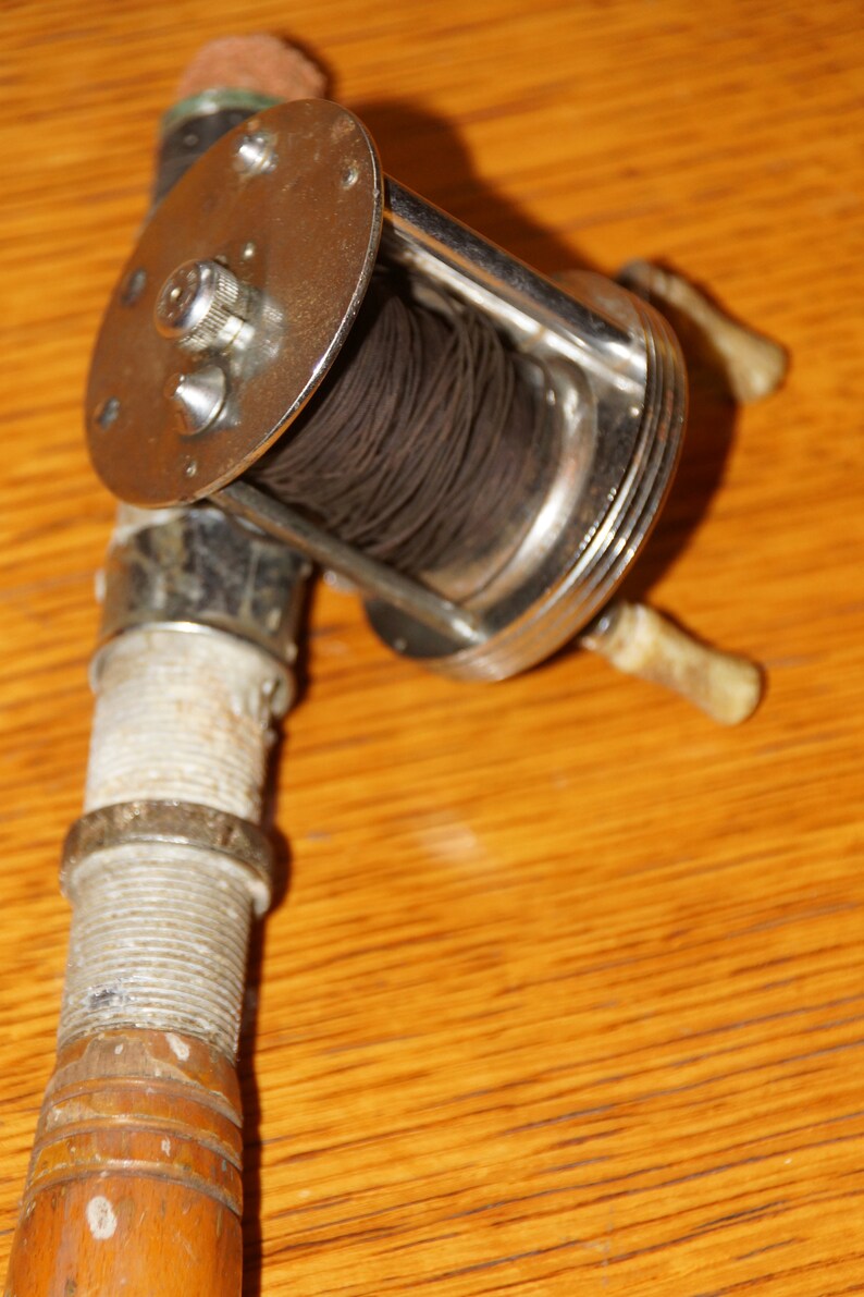 Vintage Fishing Rod and Reel Beer Tap Handle | Etsy