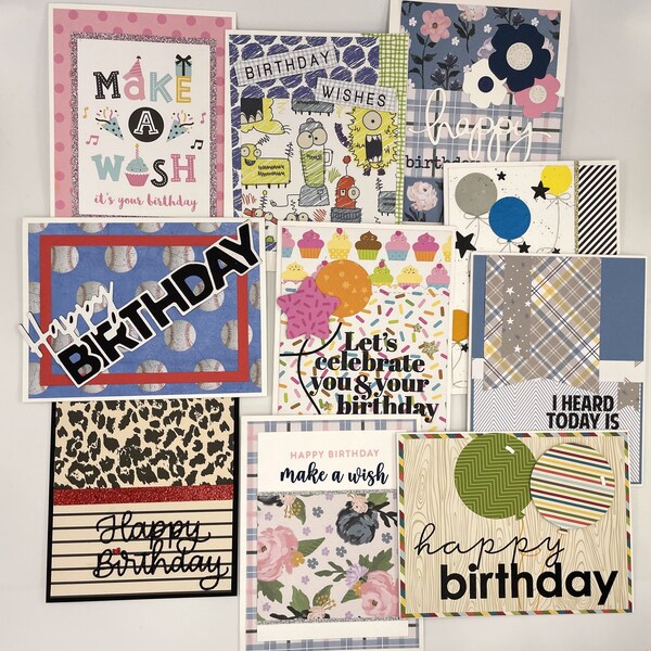 Card Variety Pack - Etsy