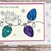 Christmas Lights SHAKER Card- Handmade Christmas Card - Etsy