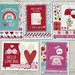 10 Card Valentines Holiday Pack- Assortment of 10 COMPLETED Handmade ...