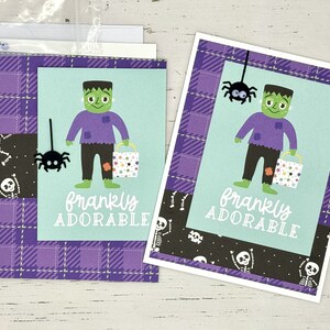 Halloween Card Making Kit Monster Mash Collection #1- 7 Card Variety ...