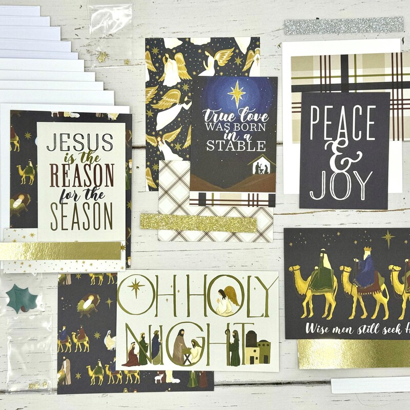 Religious Christmas Cards - Etsy
