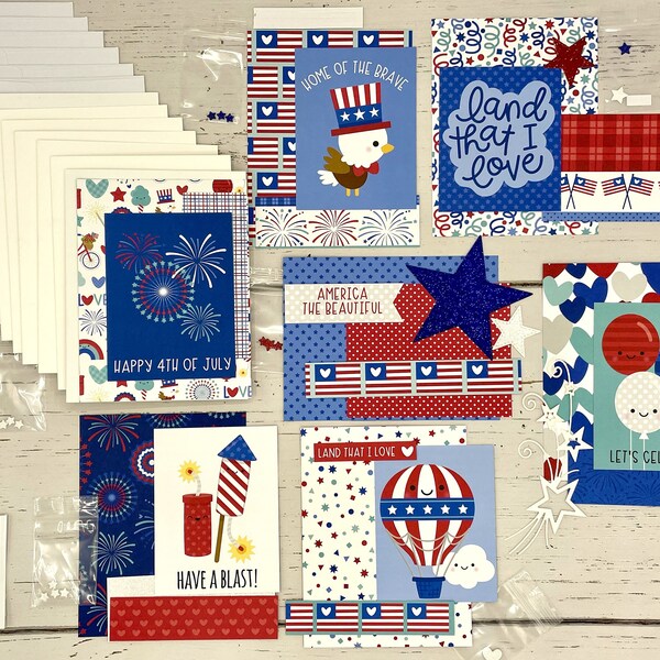 Patriotic Card - Etsy