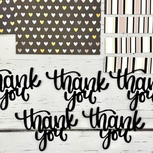 Thank You Card Making Kit 2 5 Card DIY Kit All Ages Card Kit Make Your ...