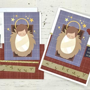 Religious Card Making Kit- Christmas Card Making Kit- 7 Card Variety ...