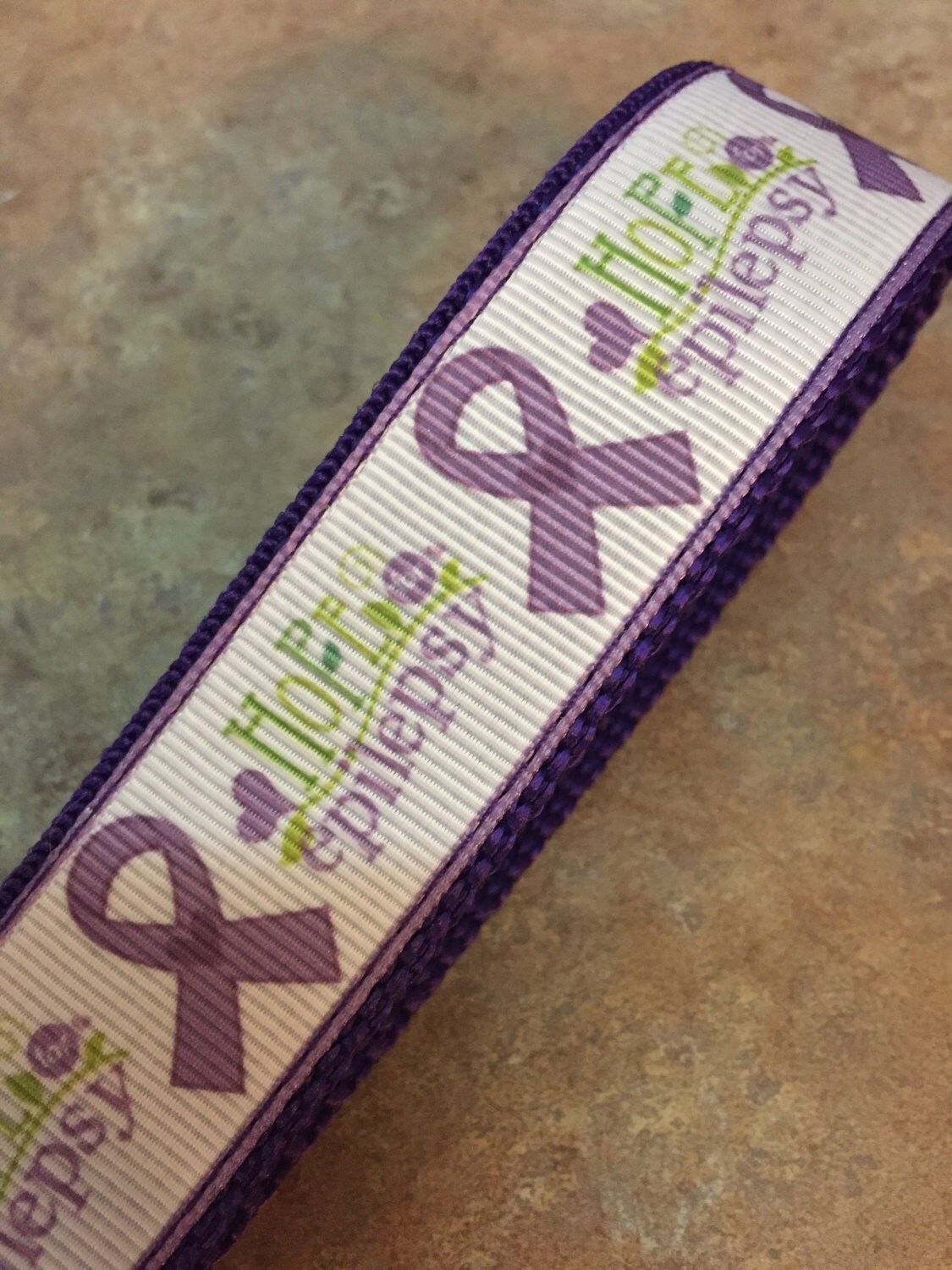 Epilepsy Awareness Themed Wristlet - Etsy